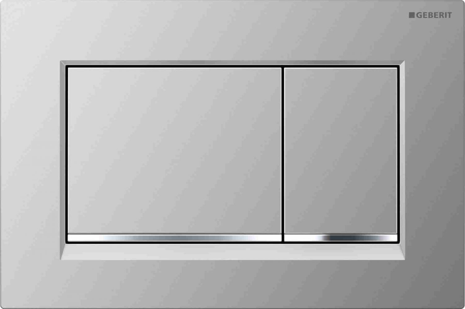 GEBERIT SIGMA 30 MATT KROM | Teqvashop